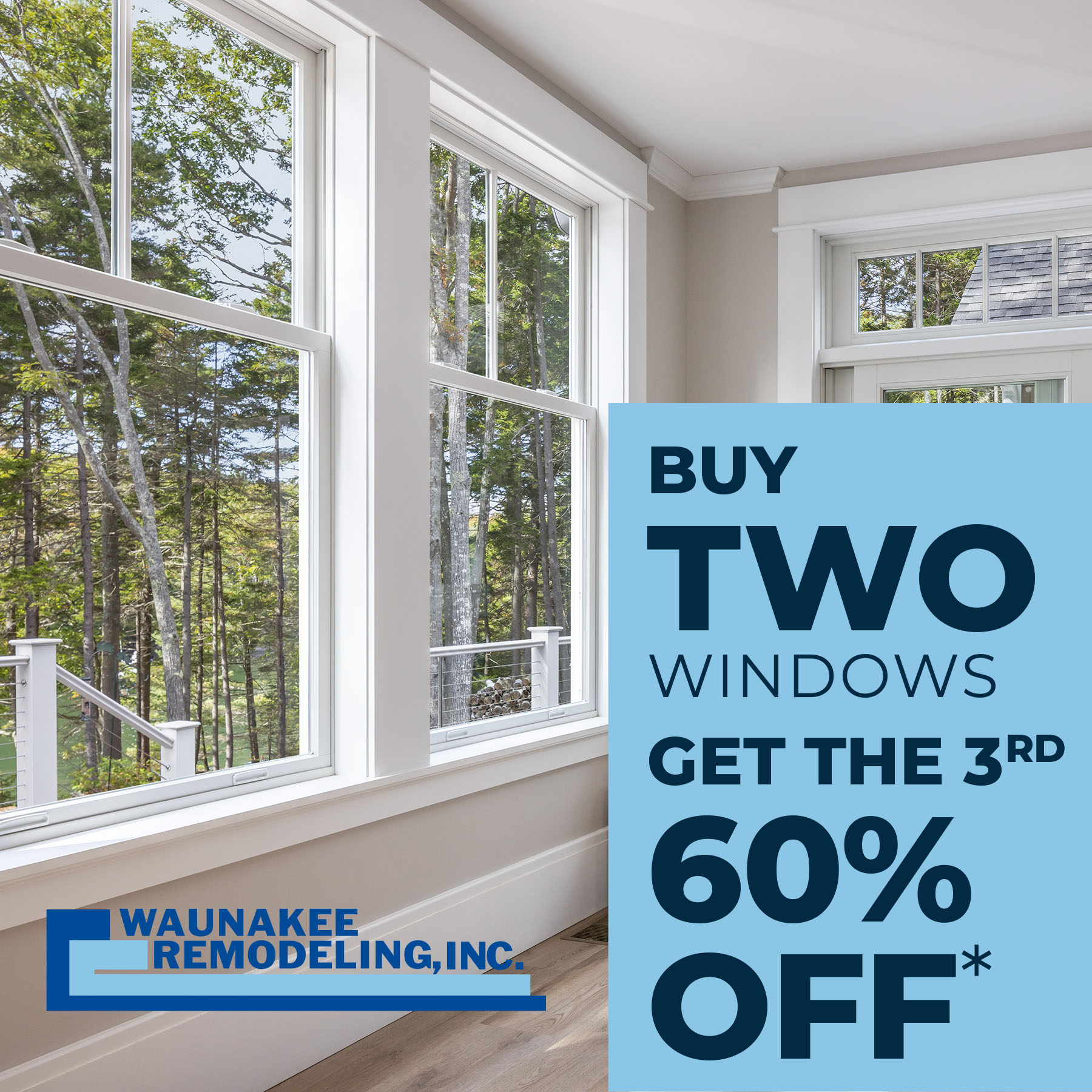 Summer Window Replacement Sale in Madison WI