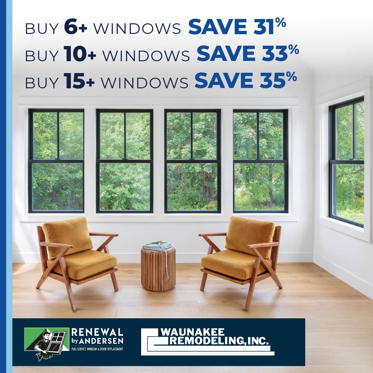 Spring Window Replacement Sale